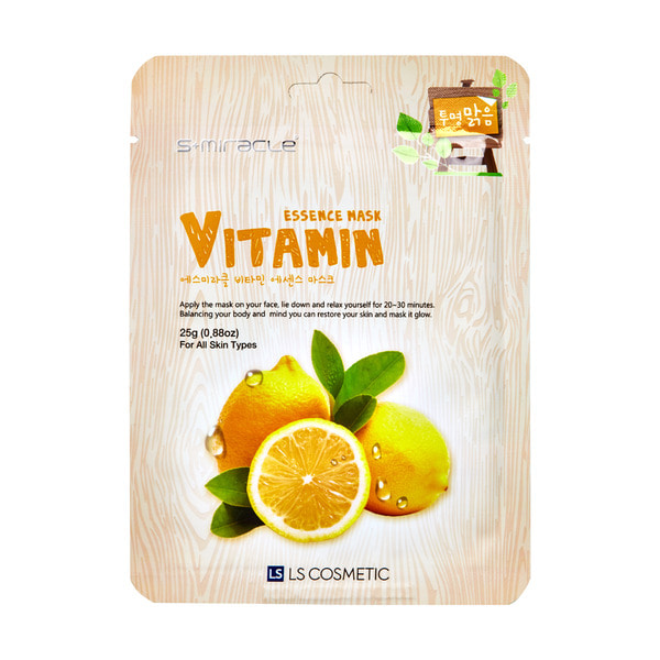跨境豆-S+MIRACLE Vitamin essence mask 25g